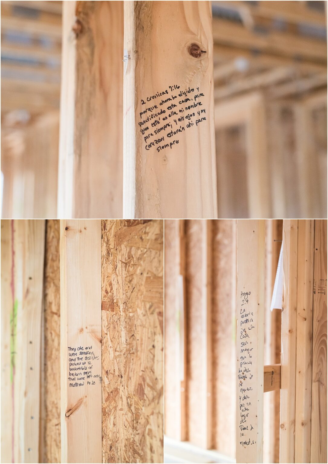Bible Verses We Wrote In Our New Build Home During Construction ...